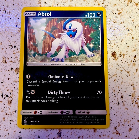 Toys | Absol Pokmon Card | Poshmark